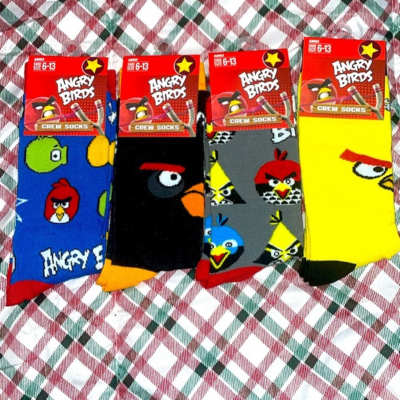 Underwear & Socks | Angry Birds Socks | Poshmark
